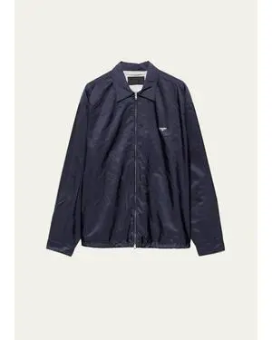 Prada Re-nylon Blouson Jacket - Blue