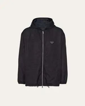 Prada Re-nylon Blouson Jacket - Nero