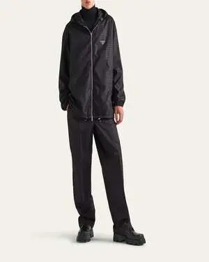 Prada Re-nylon Blouson Jacket - Nero