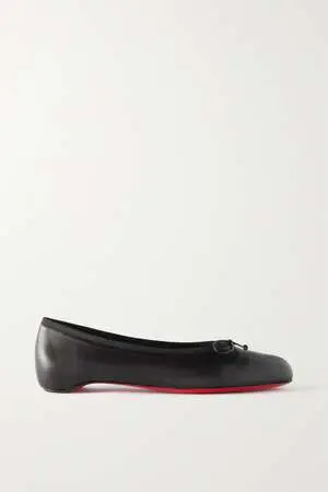 CHRISTIAN LOUBOUTIN Soniettina Leather Ballet Flats