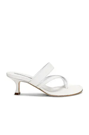 Manolo Blahnik Almond Toe Sandals For Women