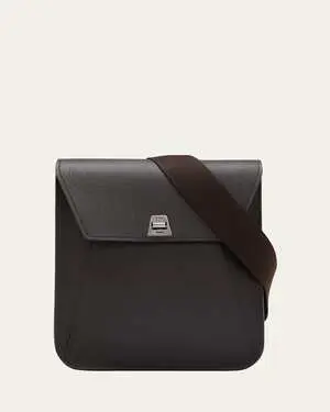 Akris Anouk Small Messenger Bag - Mocca