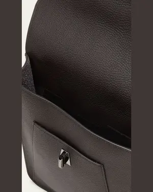 Akris Anouk Small Messenger Bag - Mocca