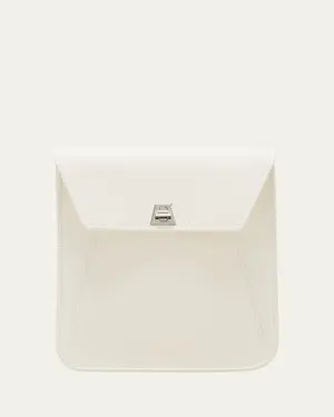 Akris Anouk Small Messenger Bag - White