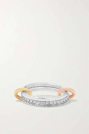 SPINELLI KILCOLLIN Marigold Sterling And Gold Diamond Rings - Silver