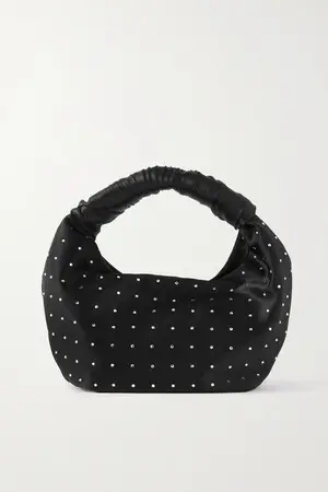 NEOUS Neptune Mini Crystal-embellished Satin Tote