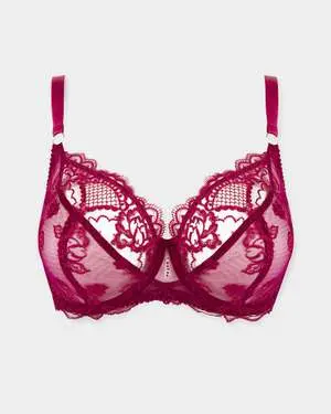 Lise Charmel Sublime En Dentelle Lace Bra Fuchsia