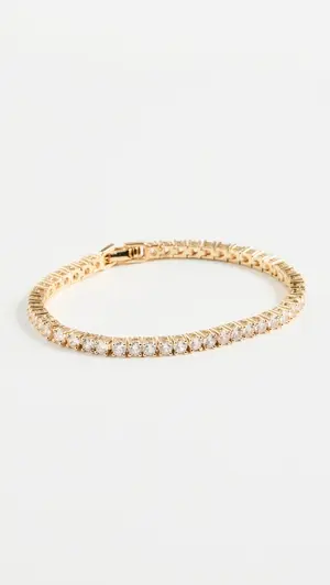 Shashi Tennis Clasp Bracelet