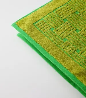 Bottega Veneta Intreccio-pattern Cotton Towel