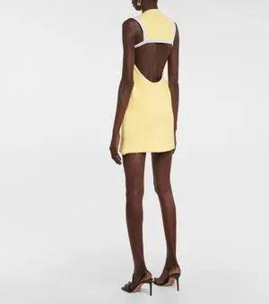 Jacquemus La Robe Sorbetto Minidress - Yellow