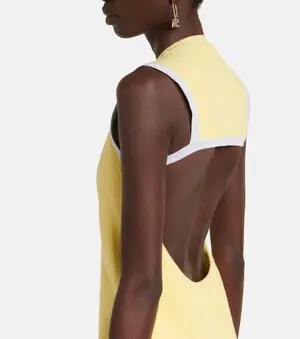 Jacquemus La Robe Sorbetto Minidress - Yellow