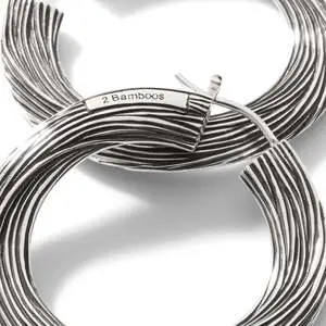 John Hardy Bamboo Hoop Earrings