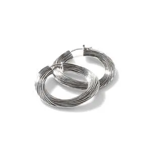 John Hardy Bamboo Hoop Earrings