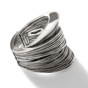 John Hardy Bamboo Saddle Ring
