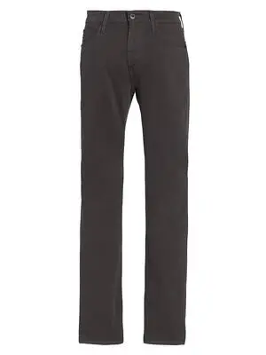 Ag Everett Stretch Slim-straight Jeans Dark Rock