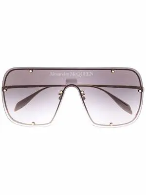 Alexander McQueen Oversize Frame Sunglasses