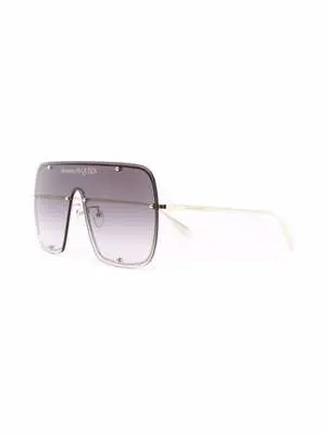 Alexander McQueen Oversize Frame Sunglasses
