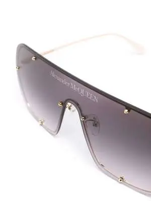 Alexander McQueen Oversize Frame Sunglasses