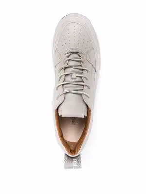 BUTTERO® Leather Panelled High-top Sneakers