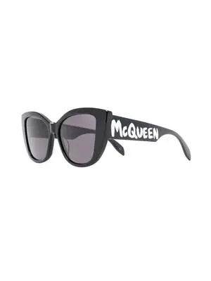 Alexander McQueen Tinted Cat-eye Sunglasses
