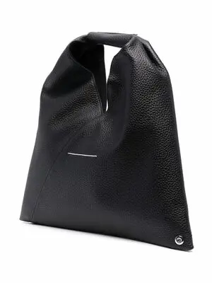 MAISON MARGIELA Japanese Leather Tote Bag - Black