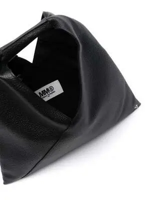 MAISON MARGIELA Japanese Leather Tote Bag - Black