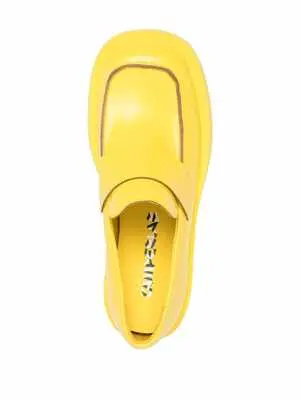 Camper Mil 1978 Square-toe Loafers - Yellow
