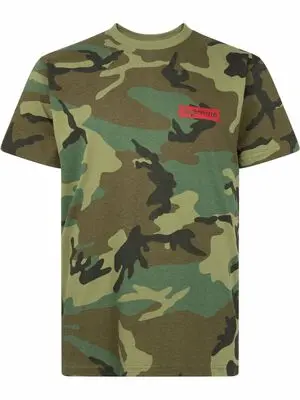 Supreme Spiral Crew Neck T-shirt - Green