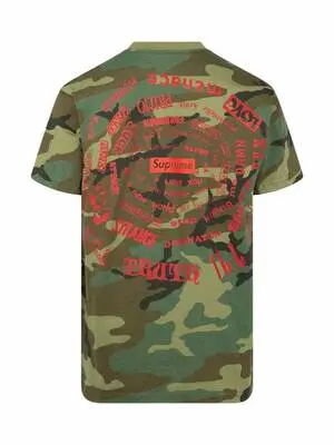Supreme Spiral Crew Neck T-shirt - Green