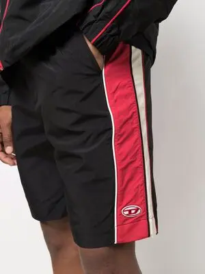 DIESEL® Two-tone Track Shorts