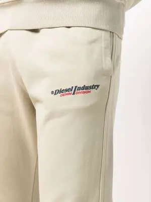 DIESEL® Logo-print Tracksuit Bottoms - Neutrals