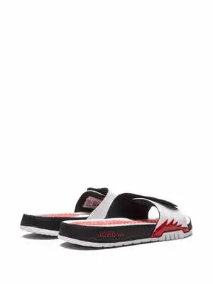 JORDAN Hydro 5 Retro Fire Red Slides