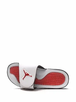 JORDAN Hydro 5 Retro Fire Red Slides