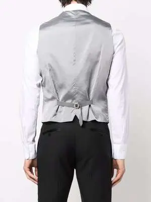 Tagliatore Button-up Suit Waistcoat - Grey