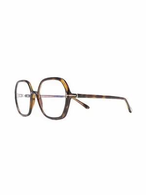 TOM FORD Oversized Round Frame Glasses