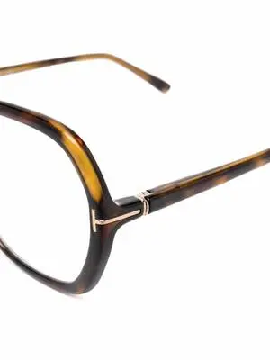 TOM FORD Oversized Round Frame Glasses