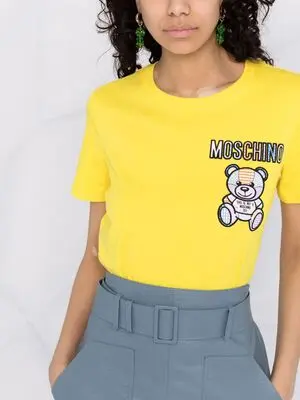 Moschino Teddy Bear Organic Cotton T-shirt