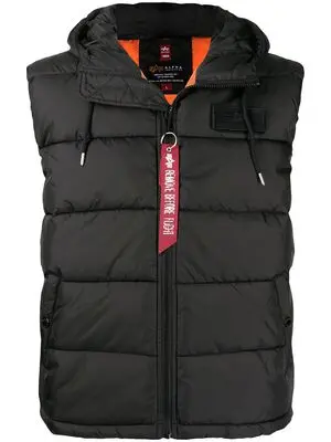 Alpha Industries Logo-patch Padded Gilet
