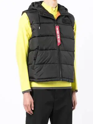 Alpha Industries Logo-patch Padded Gilet