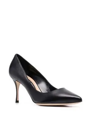 SERGIO ROSSI Godiva 75mm Pumps - Black