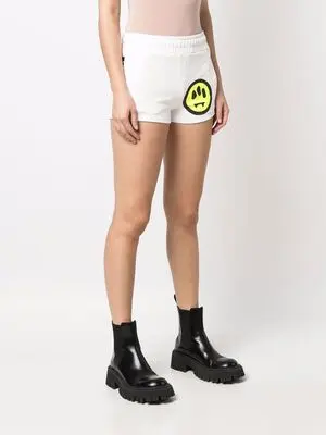 BARROW Logo-print Mini Shorts