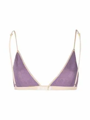 Dodo Bar Or Knitted Triangle Bra Top