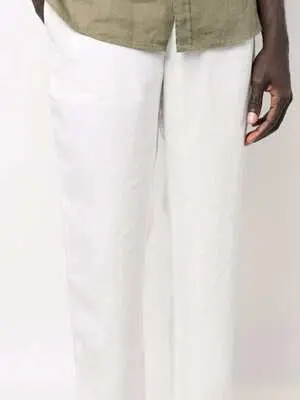 Vince Drawstring Straight-leg Trousers