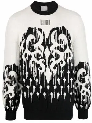 VTMNTS Drip-print Jumper