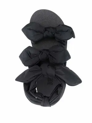 Red Valentino Bow-detail Padded-strap Sandals