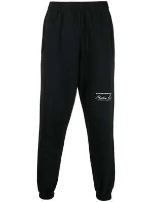 Martine Rose Logo-print Slim-fit Track Pants - Black