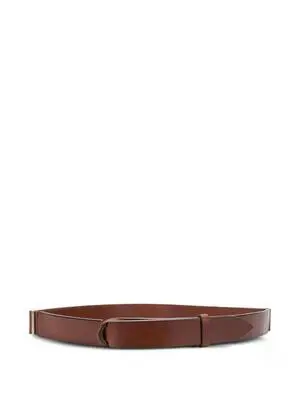 ORTIGNI No-buckle Belt - Brown