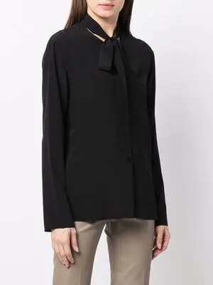 JOSEPH Bayne Tie-fastening Blouse