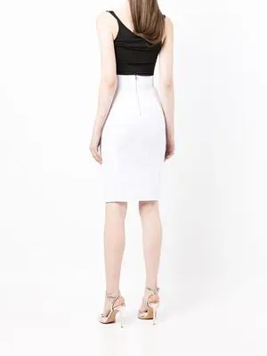 Dolce & Gabbana Corset-detail Pencil Skirt