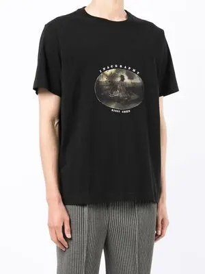 ZIGGY CHEN Graphic-print Cotton T-shirt
